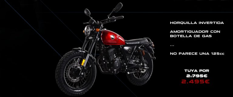 MH Motorhispania Bogga Rocker 125cc - MH Motorcycles