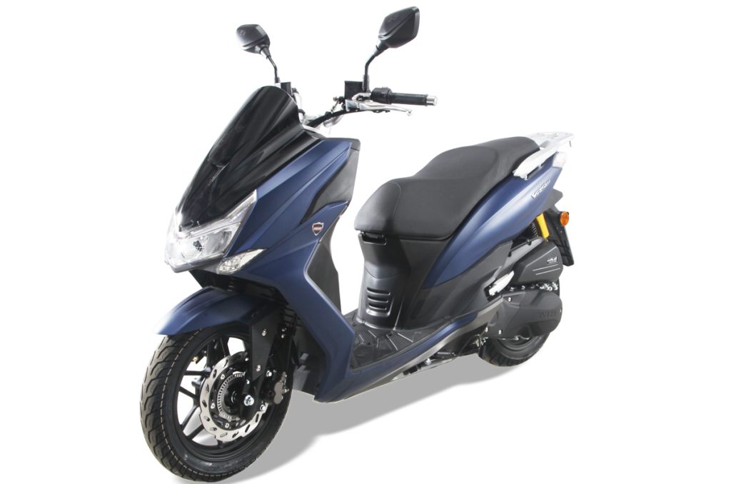 VRS 125 - MH Motorhispania scooter urbana con suelo plano 125